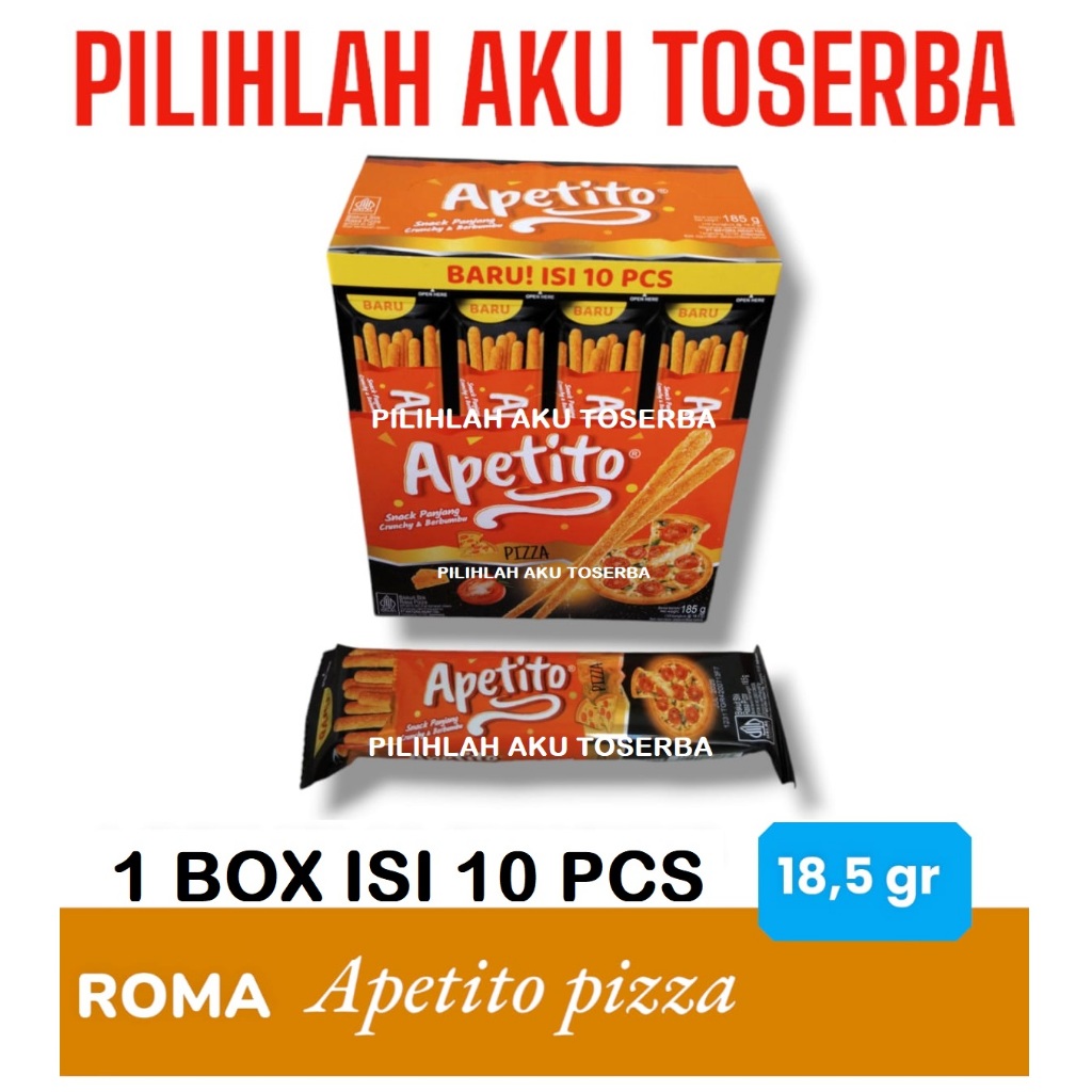 Jual Biskuit Roma APETITO PIZZA Box - ( HARGA 1 BOX ) | Shopee Indonesia