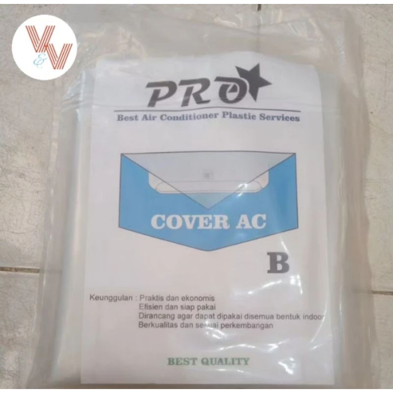 Jual plastik/cover cuci AC split untuk AC 1/2 pk - 2 pk merk PRO ...