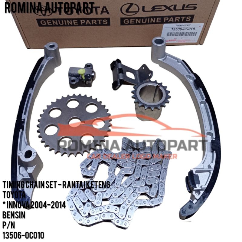Jual TIMING CHAIN SET RANTAI KETENG TOYOTA INNOVA 2005-2015 BENSIN ...