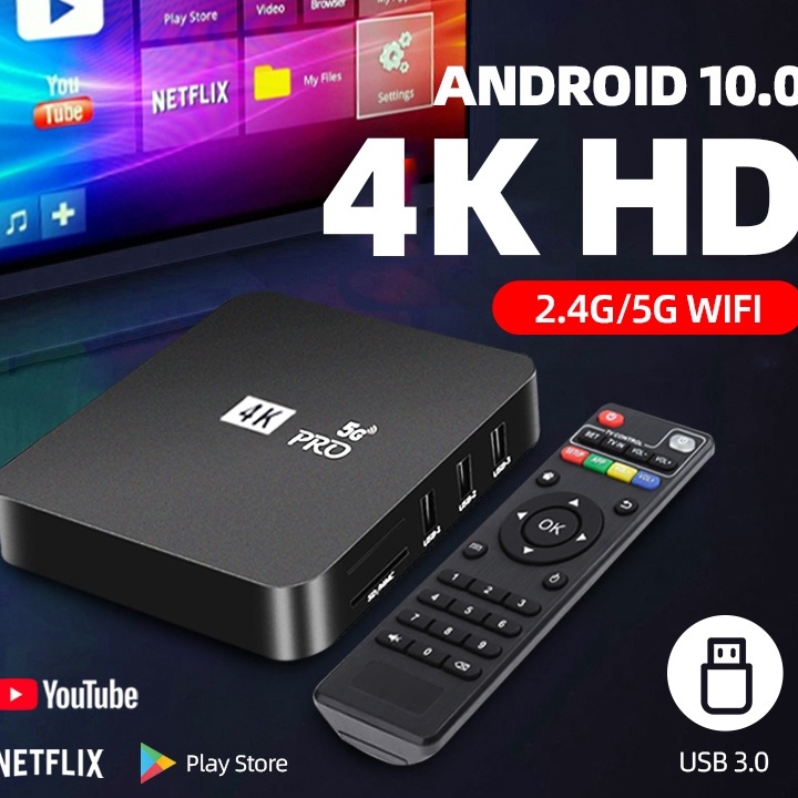 Jual 4K HD Android TV Box MXQ Pro 16G256G Smart TV BOX 24G Wifi Smart Tv Box Unlock Tv Box ...