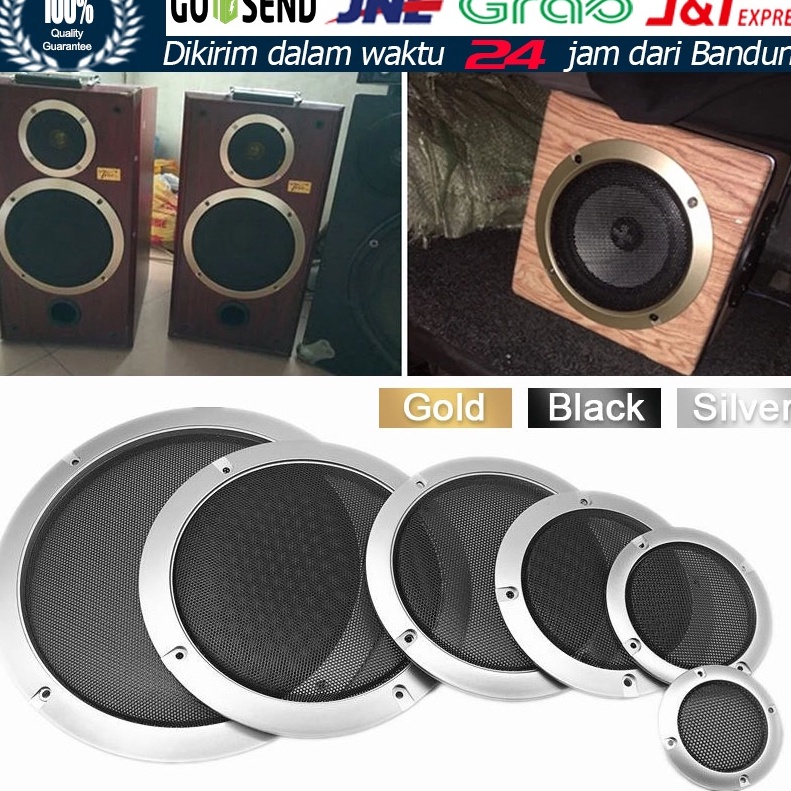Jual Cover Pelindung Speaker Ukuran 21 Inch Bahan Metal Mesh Grille ...