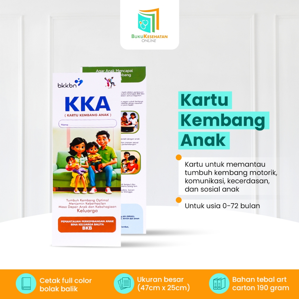 Jual KKA - Kartu Kembang Anak untuk usia 0-6 tahun (PAUD/TK) - TERBARU ...