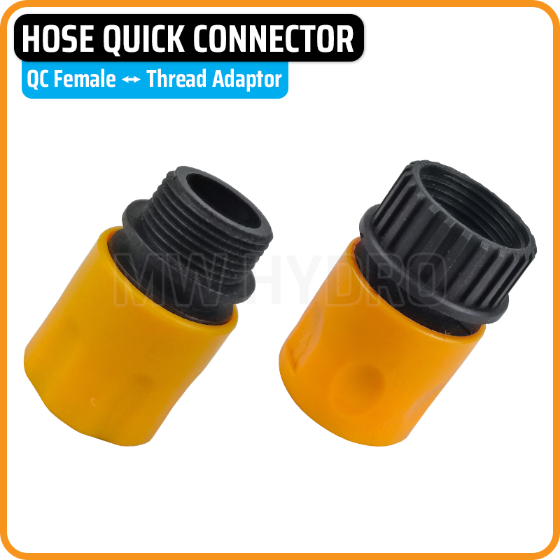 Jual Garden Hose Quick Connector Female - Thread Adaptor | Konektor ...