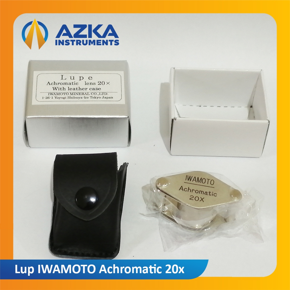 Jual Kaca Pembesar / Hand Lens / Loupe / Lup Geologi iwamoto Achromatic ...