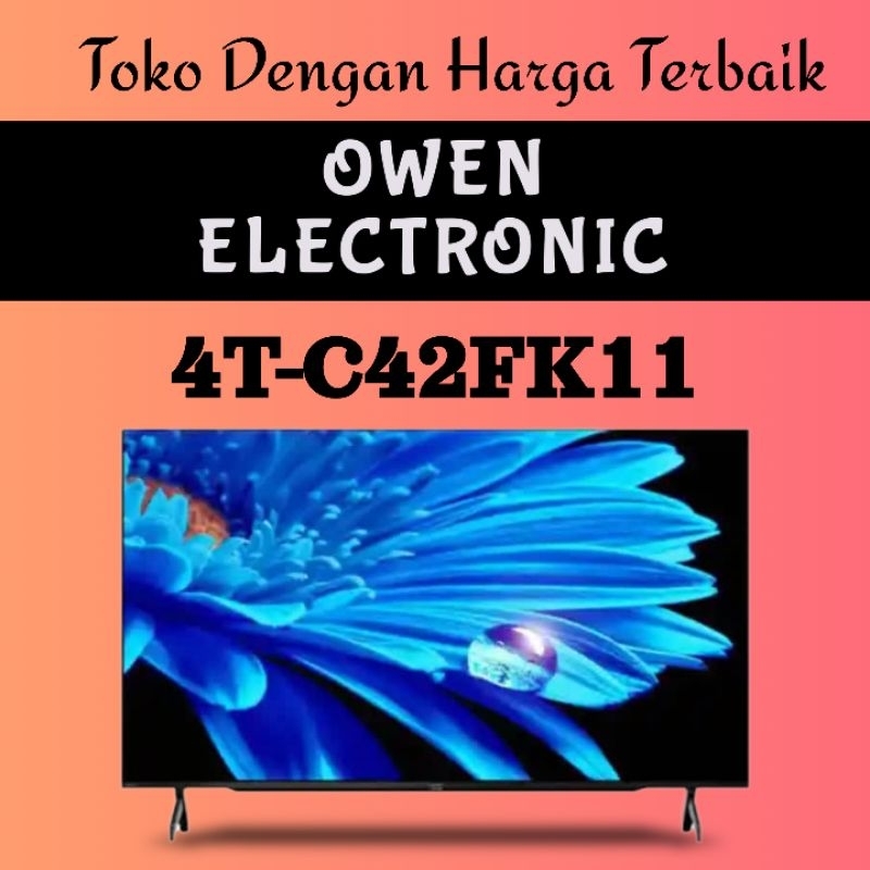 Jual SHARP 42 inch 4K UHD GOOGLE SMART TV 4T-C42FK11 | Shopee Indonesia