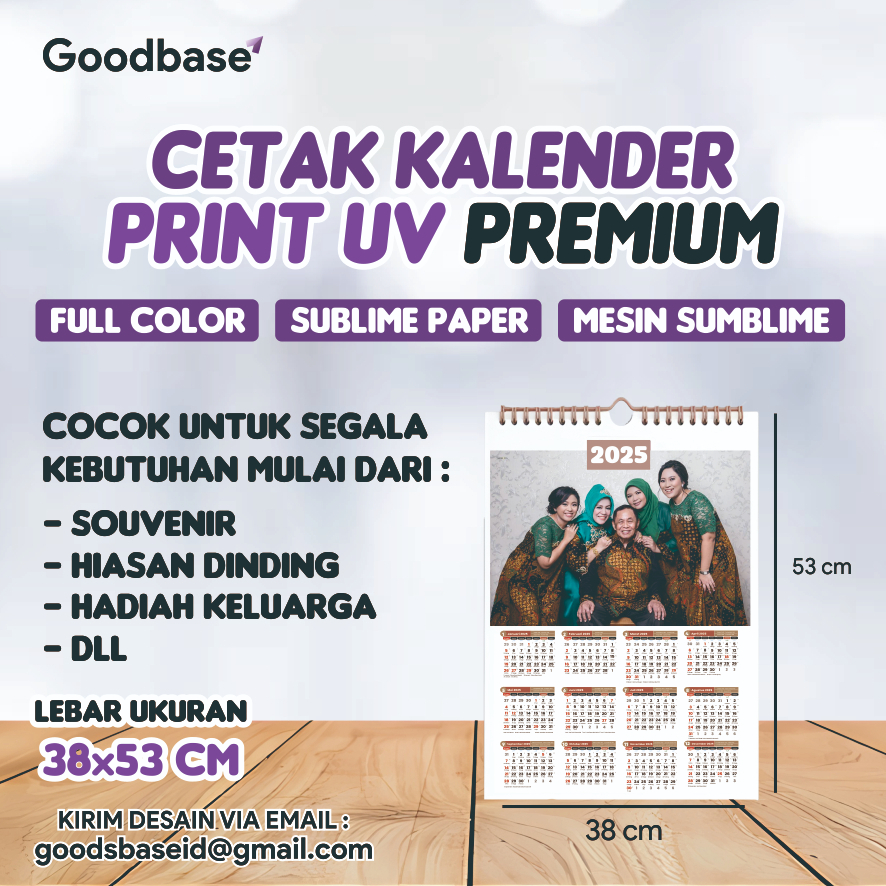 Jual Kalender UV Custom Premium Murah Kalender UV custom | Shopee Indonesia