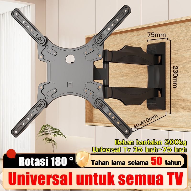 Jual Tebal dan tahan lama selama 50 tahun Bracket TV Swivel/Swifel ...
