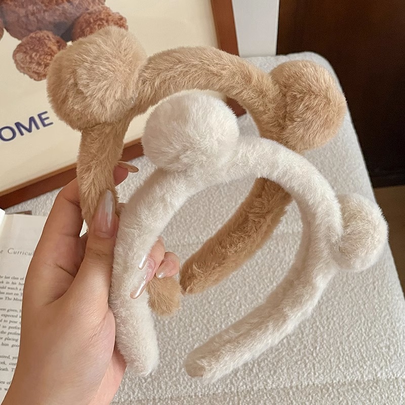 Jual Bando Bulu Kuping Beruang Bear Karakter Lucu untuk Anak Perempuan ...
