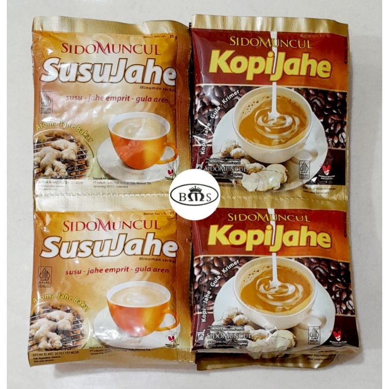 Jual SIDO MUNCUL Susu Jahe / Kopi Jahe Rentengan | Shopee Indonesia