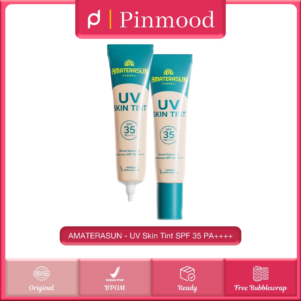 Jual AMATERASUN - UV SKIN TINT SPF 35 PA++++ ( 25 g ) - Lightweight UV Sunscreen Wajah Tint ...