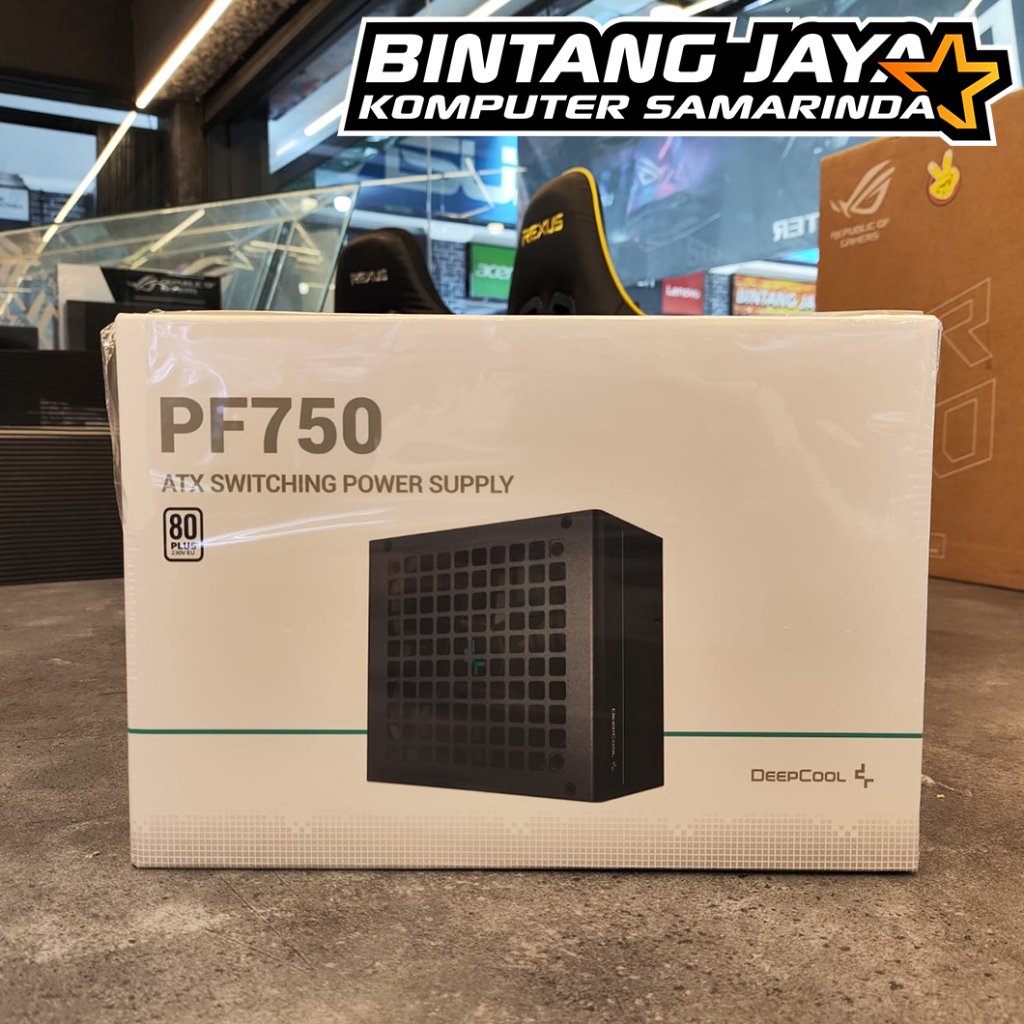 Jual Power Supply Unit PSU DeepCool PF750 750 Watt 80+ White | Shopee ...