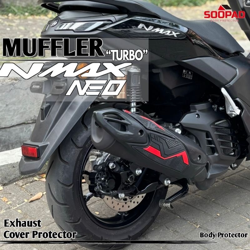 Jual Cover knalpot yamaha NMAX NEO DAN TURBO aksesoris muffler body ...