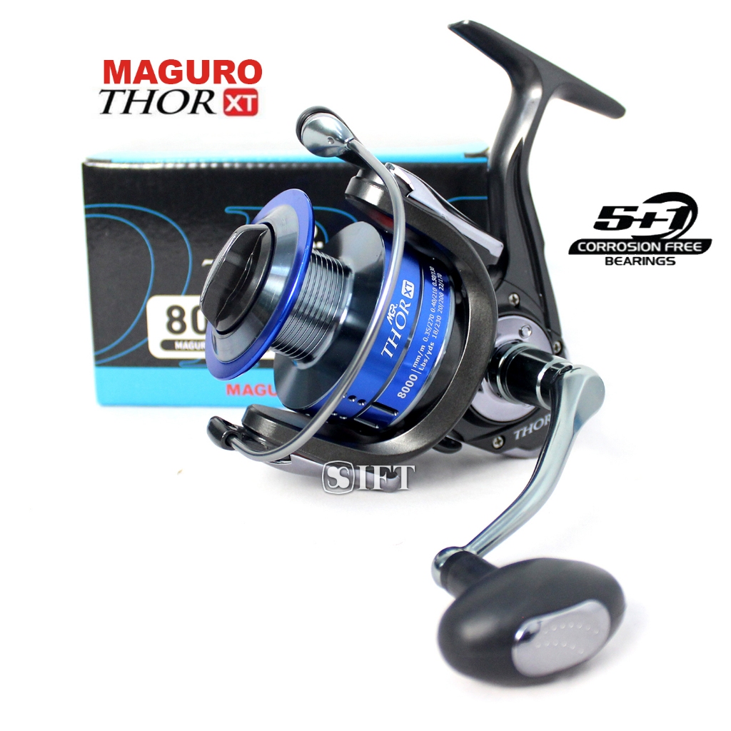 Jual Reel Maguro THOR XT 1000 2000 3000 4000 5000 6000 8000 | Power Handle | Saltwater ...