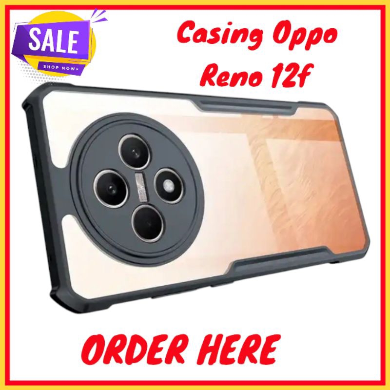 Jual Case Oppo Reno 12f 12/12 Pro Case Armor Tranparan Casing | Shopee ...