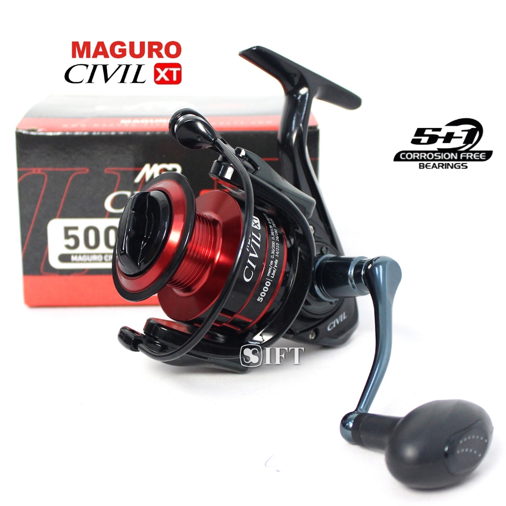 Jual Reel Maguro CIVIL XT 1000 2000 3000 4000 5000 6000 8000 | Power Handle | Saltwater ...
