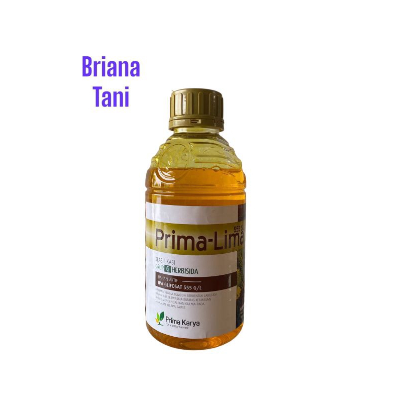 Jual Prima Lima 1 liter Herbisida Sistemik IPA Glifosat 555g/l Pembasmi ...
