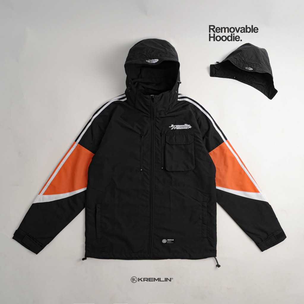 Jual KREMLIN Windbreaker Track Jacket Multifungsi Outerwear - LOADSTAR ...