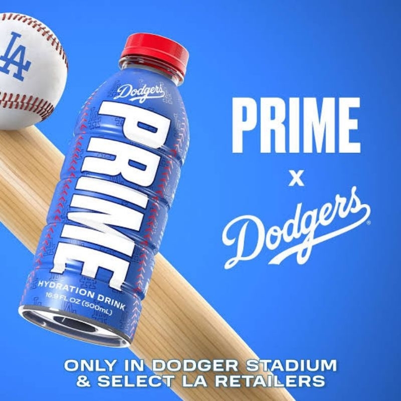 Jual LA DODGERS - PRIME Hydration Drink - Limited Edition - by KSI x ...