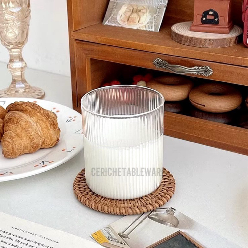 Jual Ceriche Carol Glass / Borosciliate Glass / Gelas Cafe Cantik ...