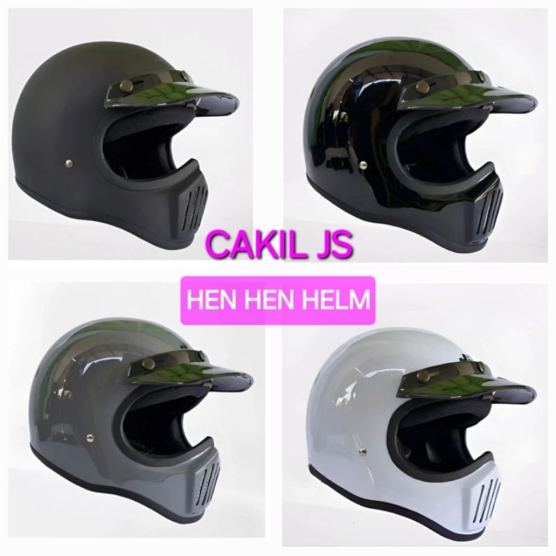 Jual HELM CAKIL JS ORIGINAL | Shopee Indonesia