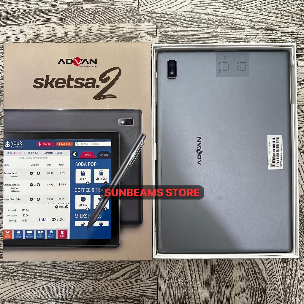 Jual ADVAN TAB SKETSA 2 LTE 4/64 SECOND FULLSET BEKAS RESMI | Shopee ...