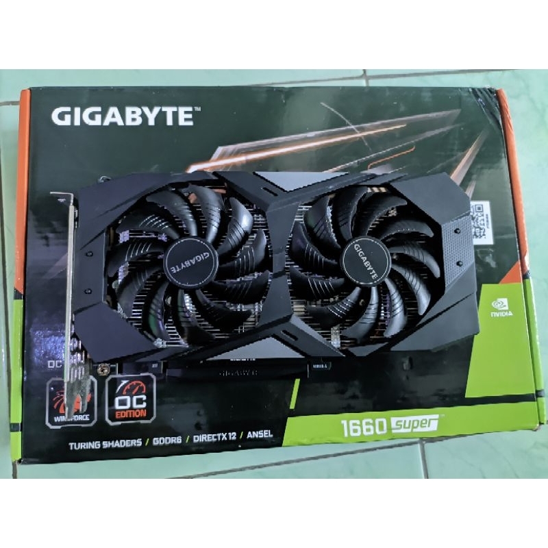 Jual VGA Gigabyte GTX 1660 SUPER 6GB OC Edition | Shopee Indonesia