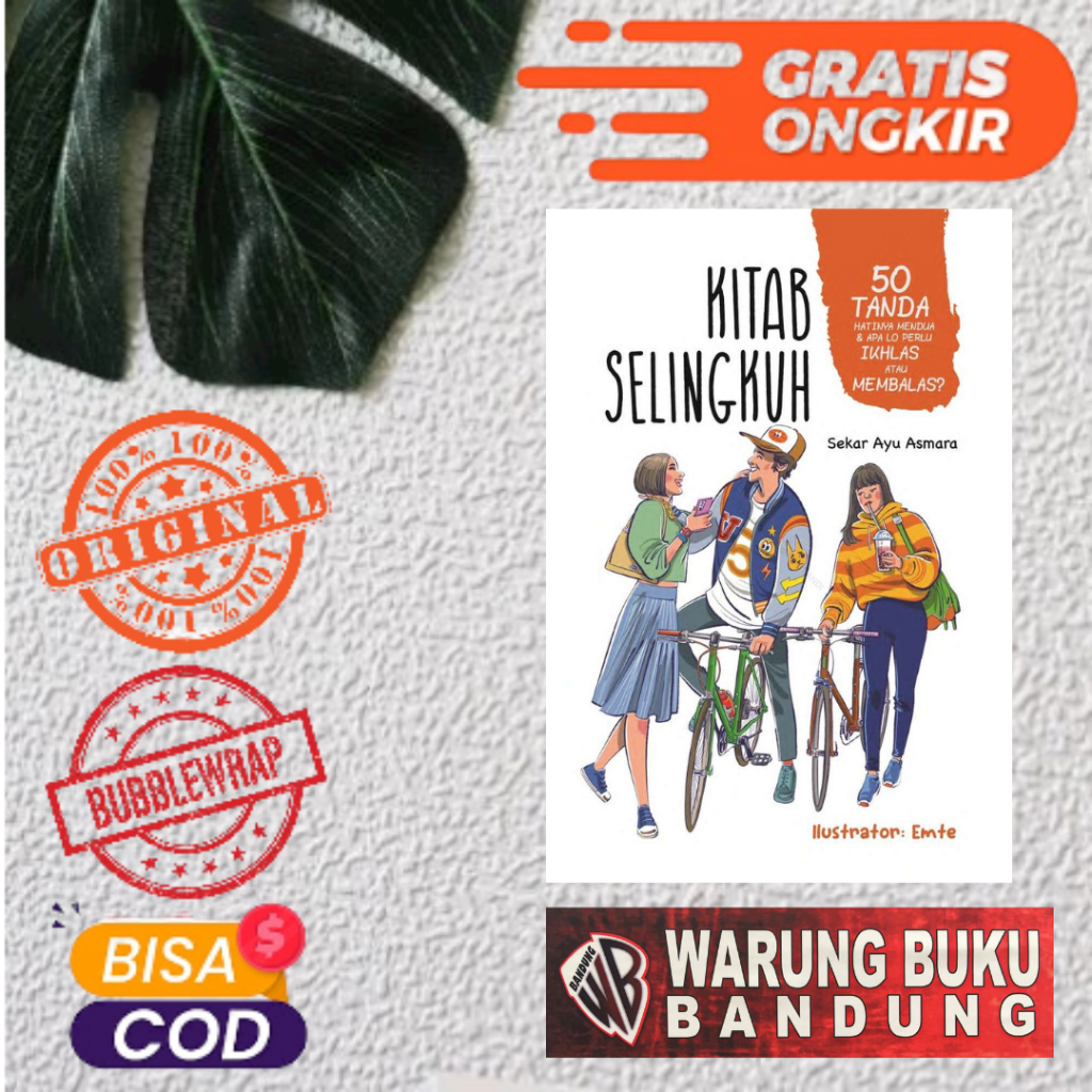 Jual Buku Kitab Selingkuh 50 Tanda Hatinya Mendua & Apa Lo Perlu Ikhlas atau Membalas? - Sekar ...