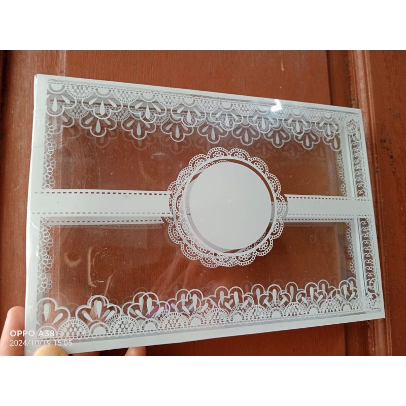 Jual Kotak Mika Dompet Ukuran 22×15×2cm - Mika Pouch Besar | Shopee ...