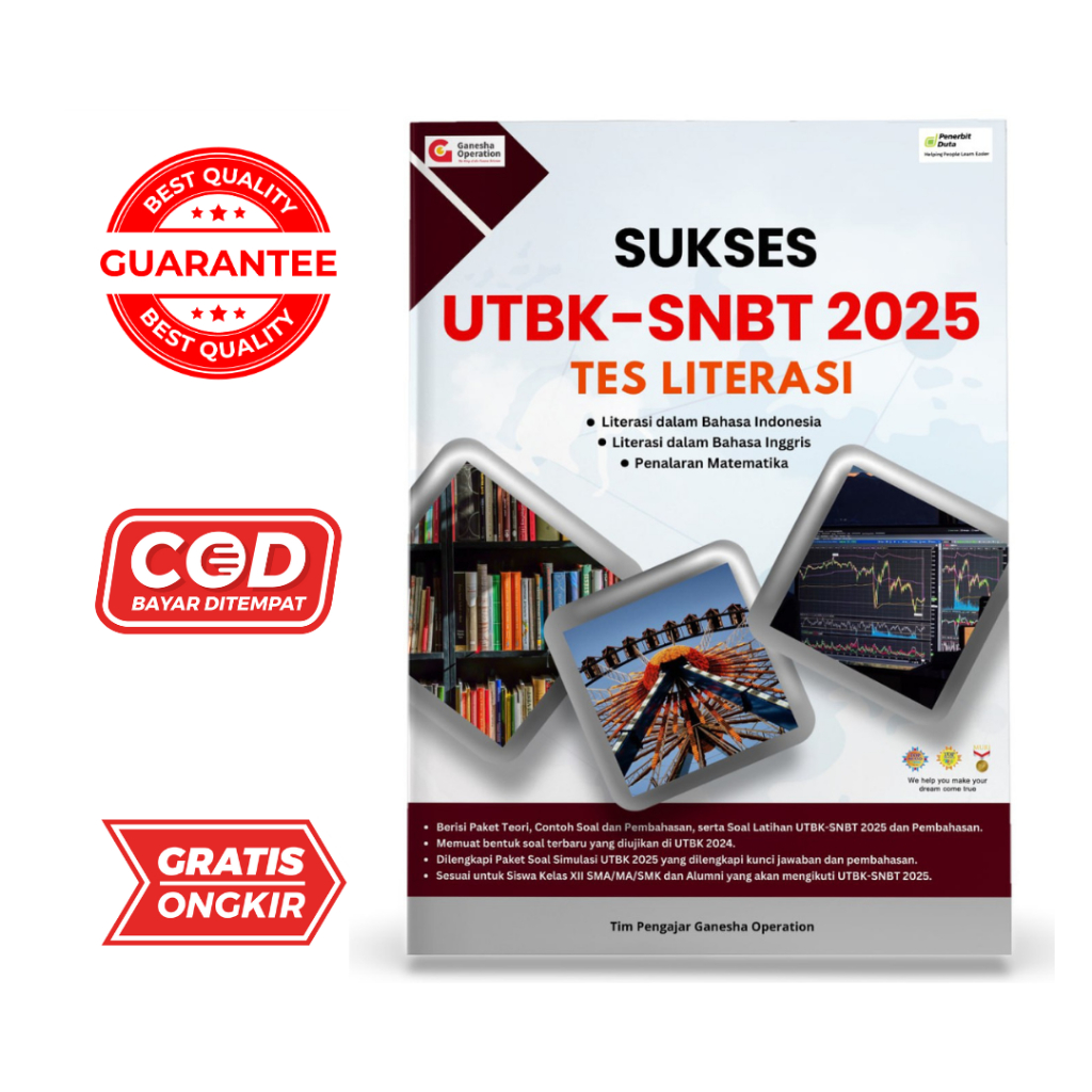 Jual BUKU SUKSES UTBK SNBT 2025 TES LITERASI - ORIGINAL | Shopee Indonesia