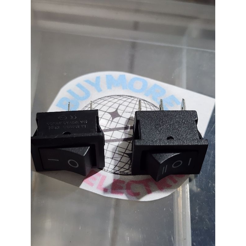 Jual HARGA SATUAN Saklar 2P 3P Hitam Saklar Dispenser Switch ON OFF ...