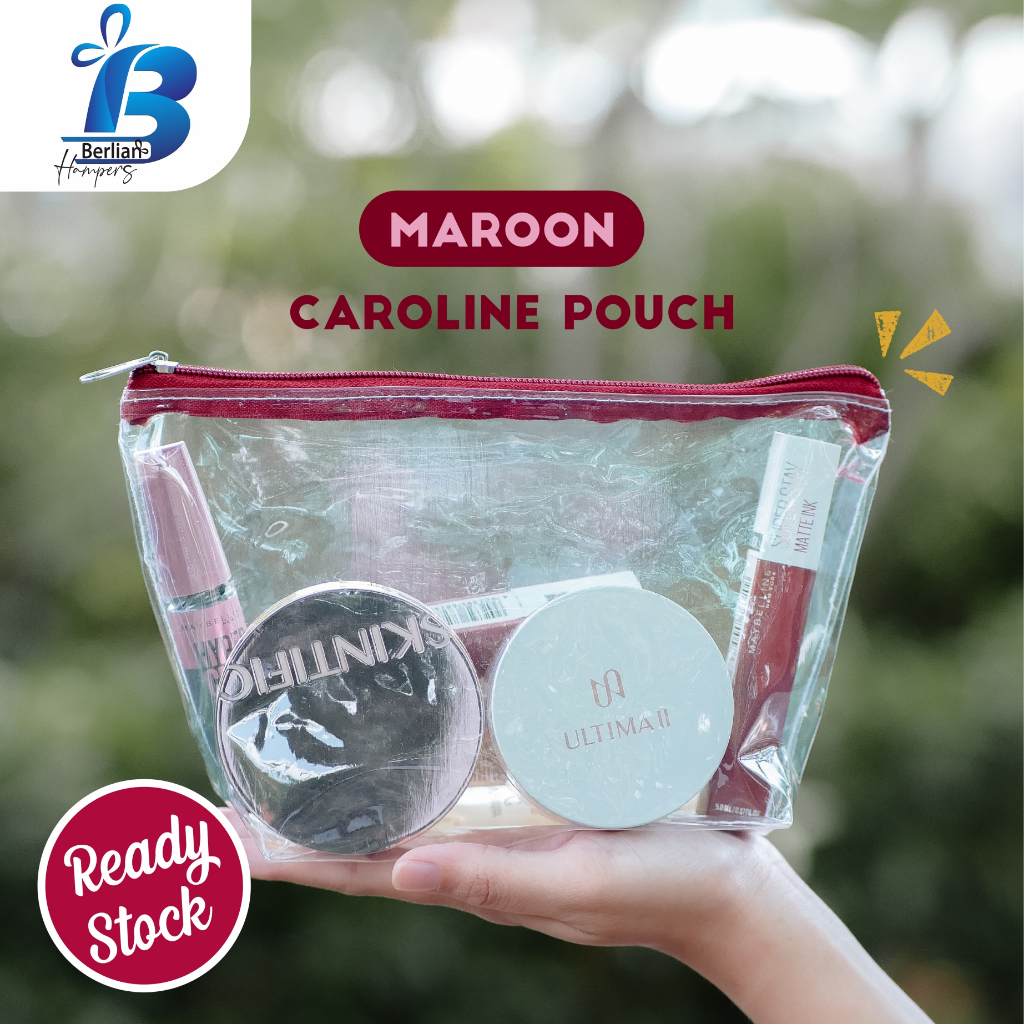 Jual 23x5x13 Pouch Kosmetik / Caroline Pouch / Pouch Mika Bening ...