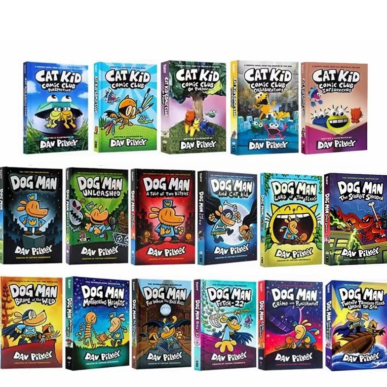 Jual Dog Man Buku Dogman Buku cerita anak anak 17 judul k EE7 | Shopee ...