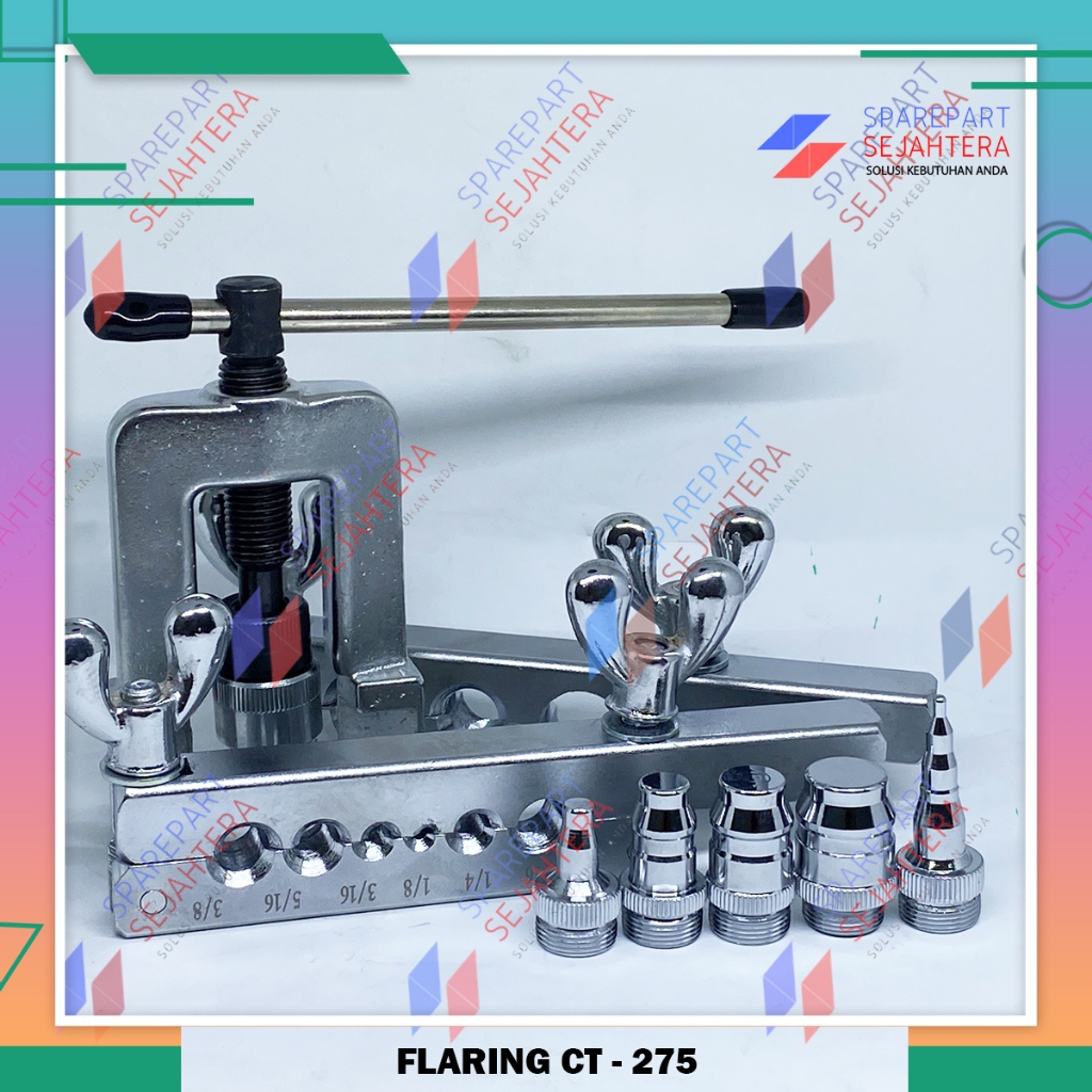 Jual FLARING SWAGING TOOL ALAT PENGEMBANG PIPA TUBE TEMBAGA AC KULKAS ...