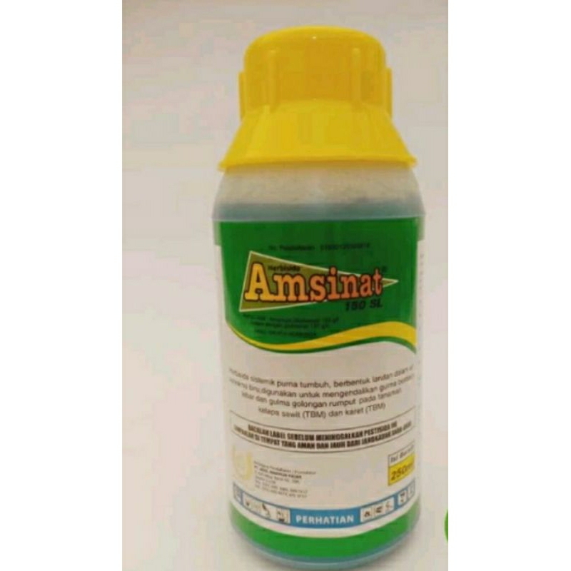 Jual Herbisida amsinat 150 SL, 500 ml pembasmi rumput racun rumput | Shopee Indonesia