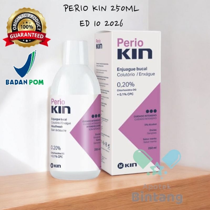 Jual periokin mouthwash 250ml | Shopee Indonesia