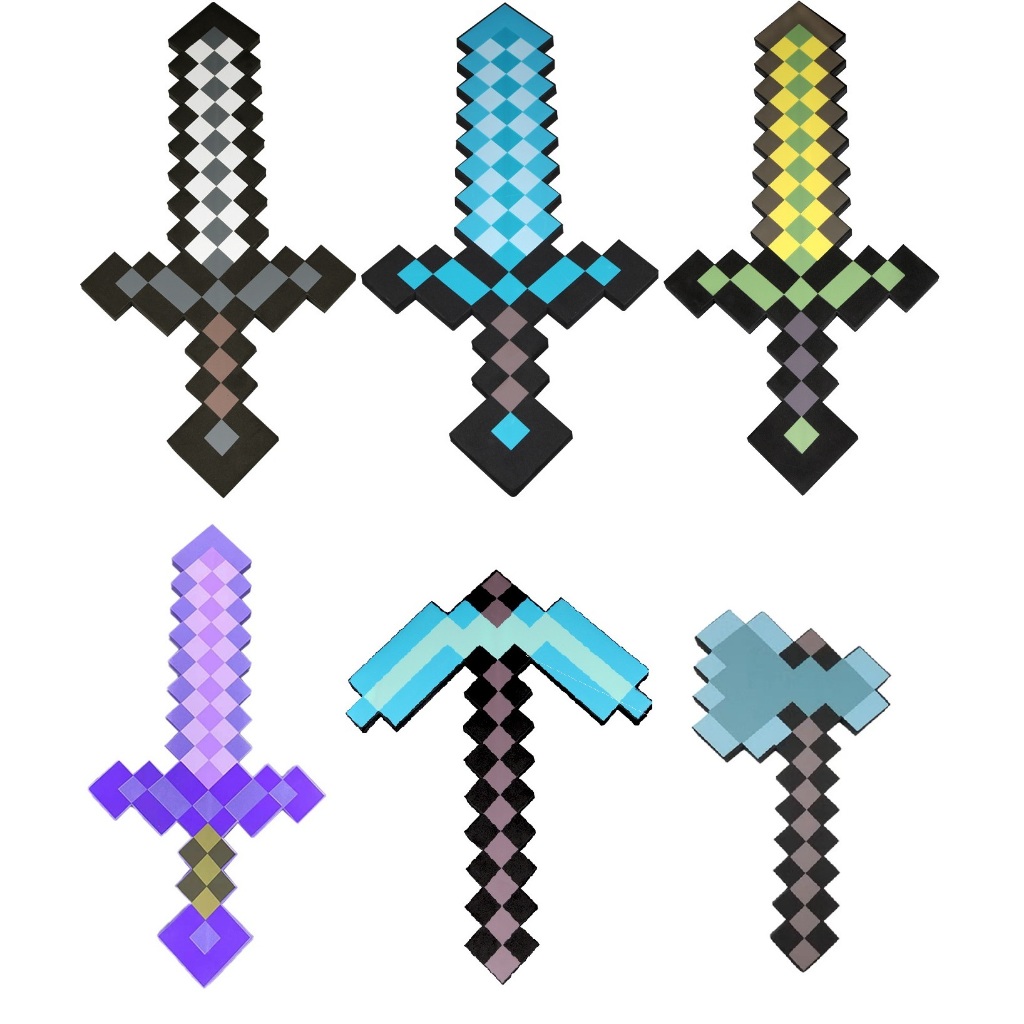 Jual Pedang Minecraft / Minecraft Sword (Diamond Sword) | Shopee Indonesia