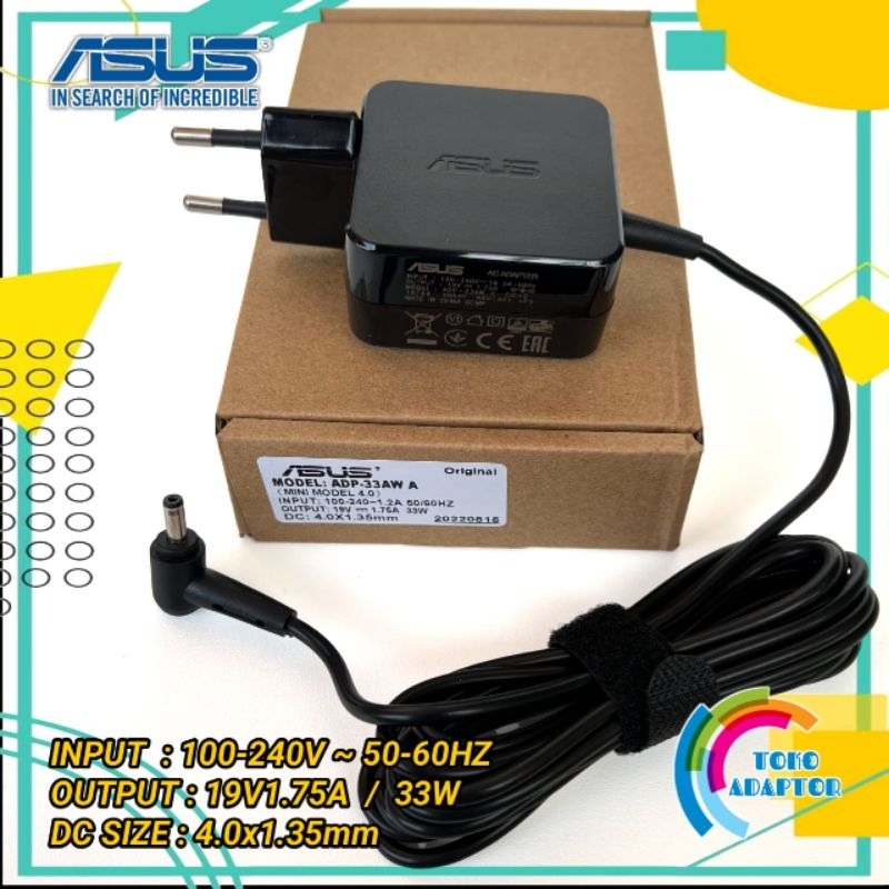 Jual Adaptor Charger Laptop Asus Original X441M X441MA X407MA X441 19V1 ...