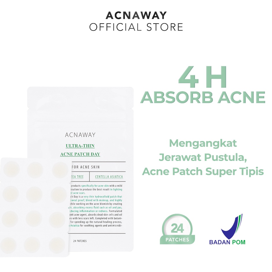Jual Harga Spesial ACNAWAY Ultra Thin Acne Patch 24 pcs Acne Treatment ...