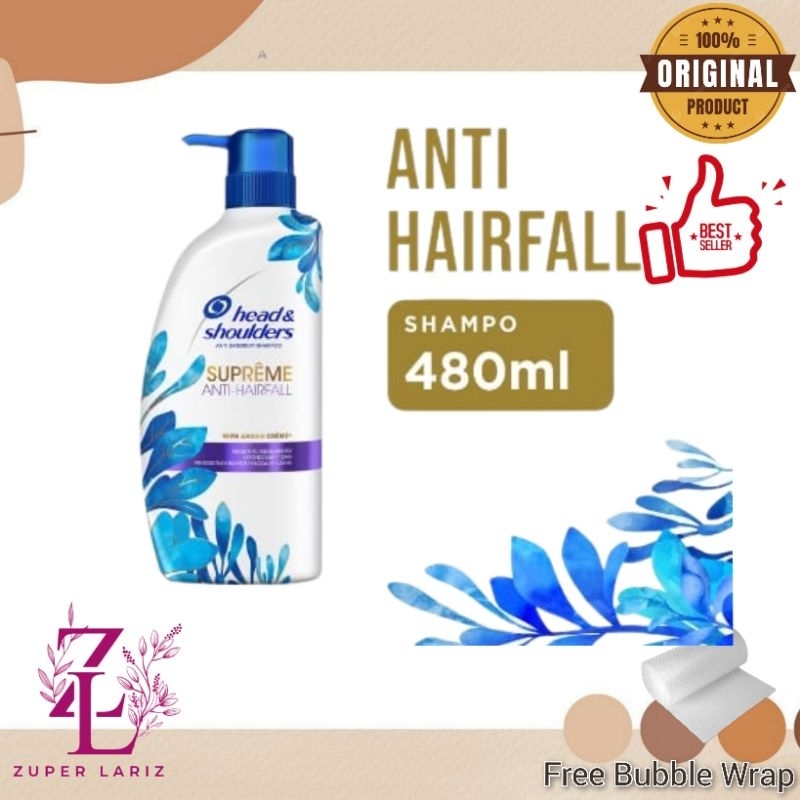 Jual Head & Shoulders Supreme Anti Hair Fall 480ml (100%Original) | Shopee Indonesia