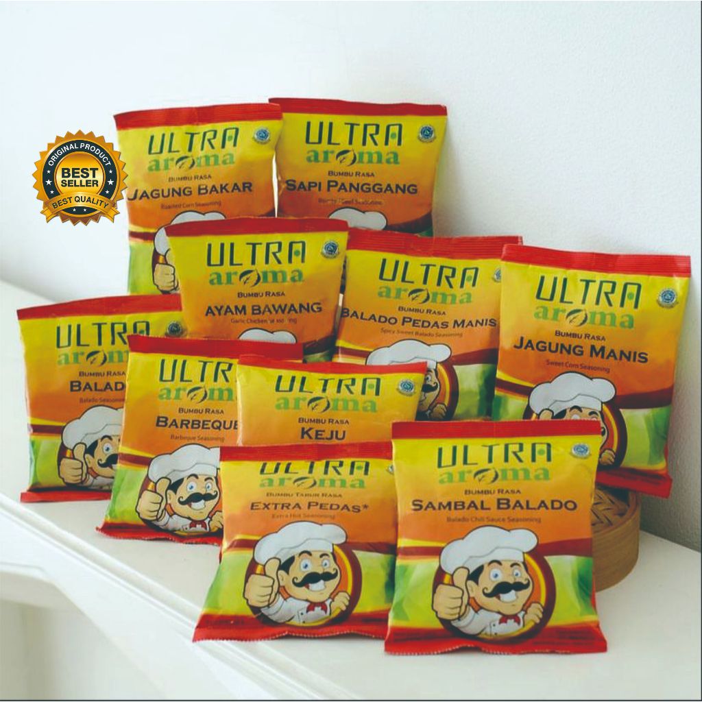 Jual Bumbu Tabur Aneka Rasa Ultra Aroma 100gr / Bumbu Tabur Ultra Aroma ...
