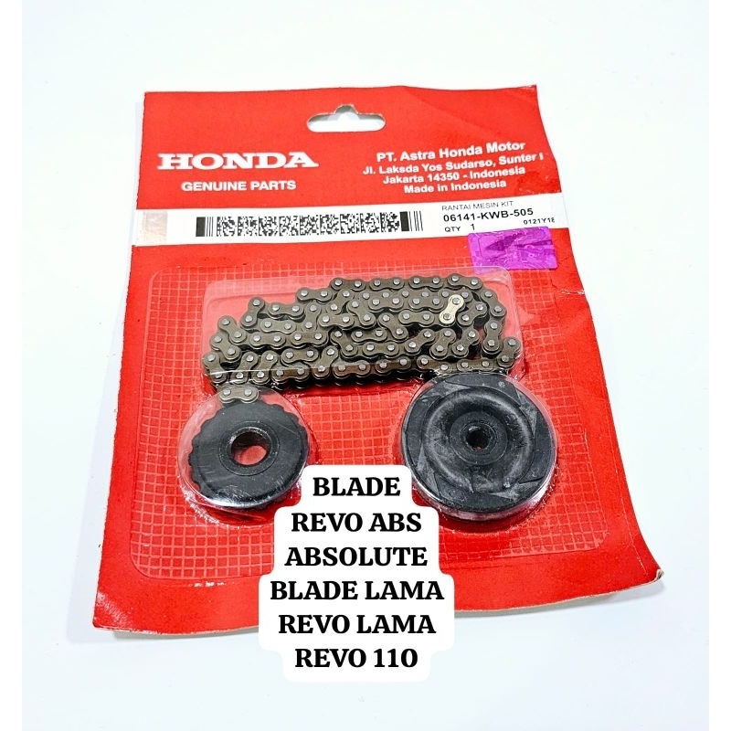 Jual RANTAI KETENG BLADE REVO ABS ABSOLUTE REVO 110 REVO LAMA BLADE LAMA HONDA KWB | Shopee ...