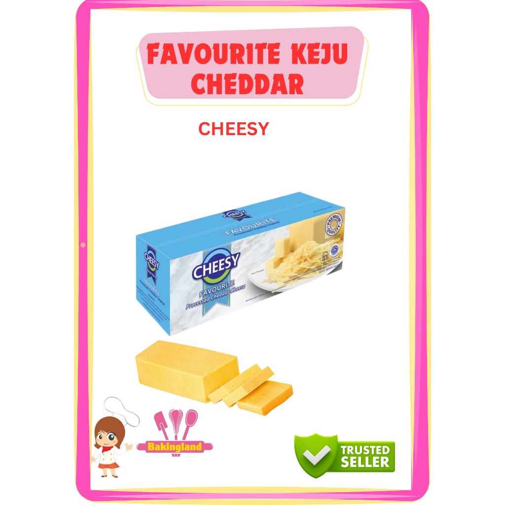 Jual Keju Cheesy Favorite 480gr Chedar | Shopee Indonesia