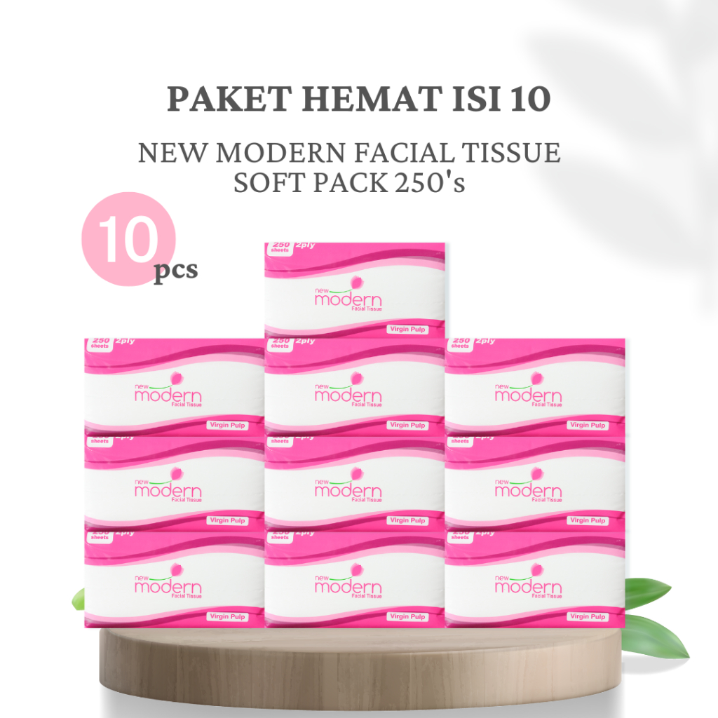 Jual [DAPAT 10 YA] Tissue Modern 250 Lembar Tisue 250 Sheet Tisu 250 ...