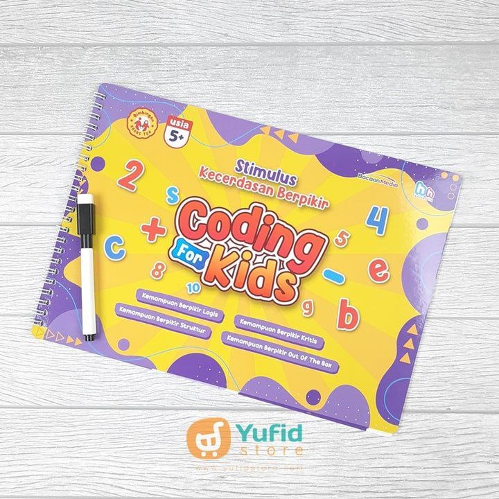 Jual BUKU CODING FOR KIDS STIMULUS KECERDASAN BERPIKIR (BACAAN MEDIA ...