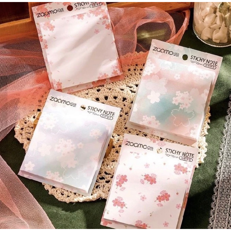 Jual sticky notes bunga sakura | Shopee Indonesia