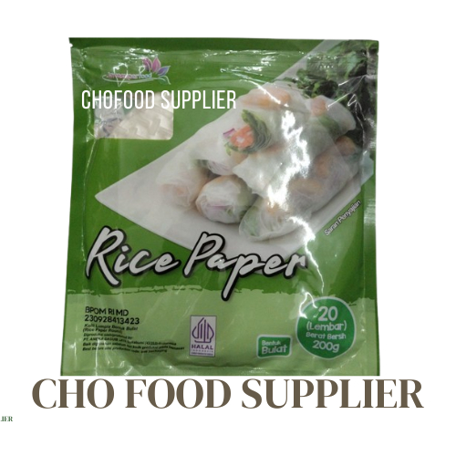 Jual RICE PAPER JSF BENTUK BULAT 200 GR 1 PAK | Shopee Indonesia