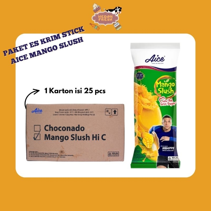 Jual Paket Es Krim Stick Aice Mango Slush | Shopee Indonesia
