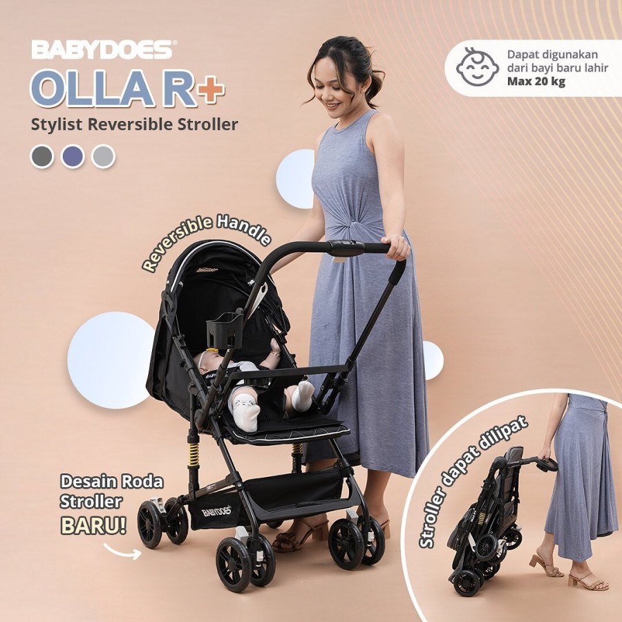 Jual Stroller Babydoes Olla / Olla+ / Olla R / Olla R+ Reversible ...