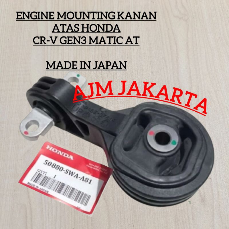 Jual Engine mounting karet mesin kanan atas honda Crv gen 3 gen3 matic ...