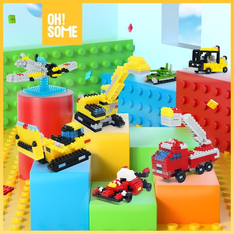 Jual OHSOME -Jike Building Blocks - Vehicle / Blok Mainan - Kendaraan ...